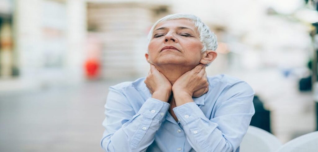 Hot flush treatment has anti-breast cancer activity