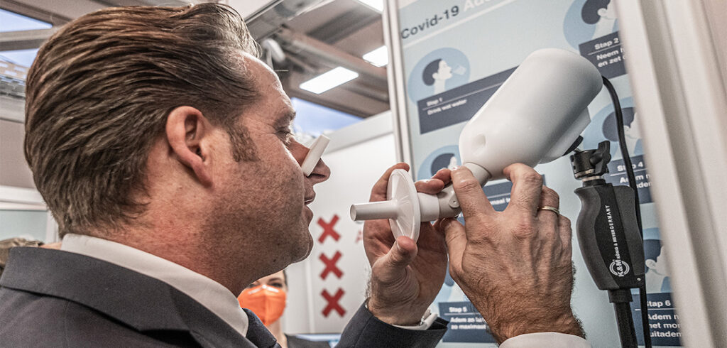 New breathalyser sniffs out COVID – could be used to detect cancer